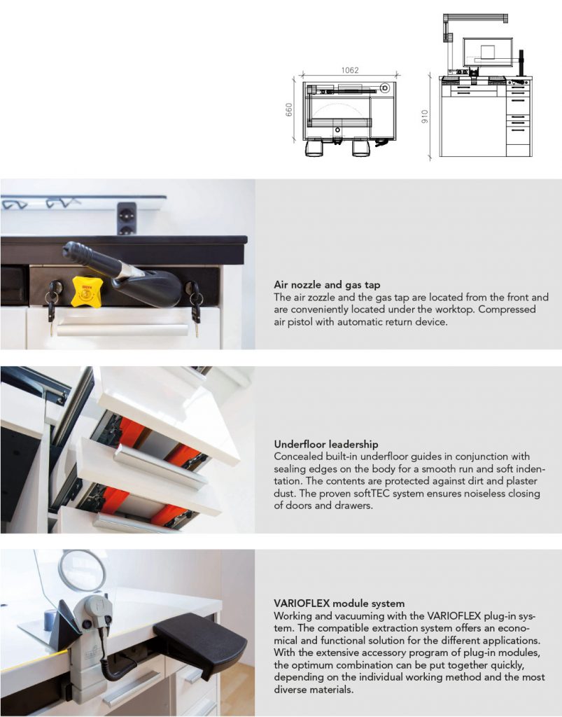 Technical workbenches – Freuding – Labor und Praxiseinrichtung