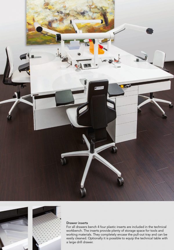 Technical workbenches – Freuding – Labor und Praxiseinrichtung